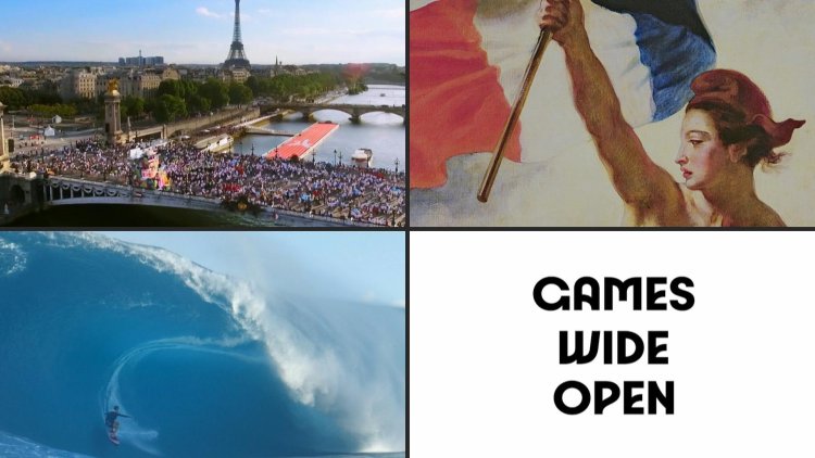'Games Wide Open' revealed as Paris 2024 Olympics slogan - NOW | News ...