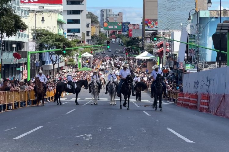 Costa Rica proudly displays its horses in massive parade - NOW | News ...